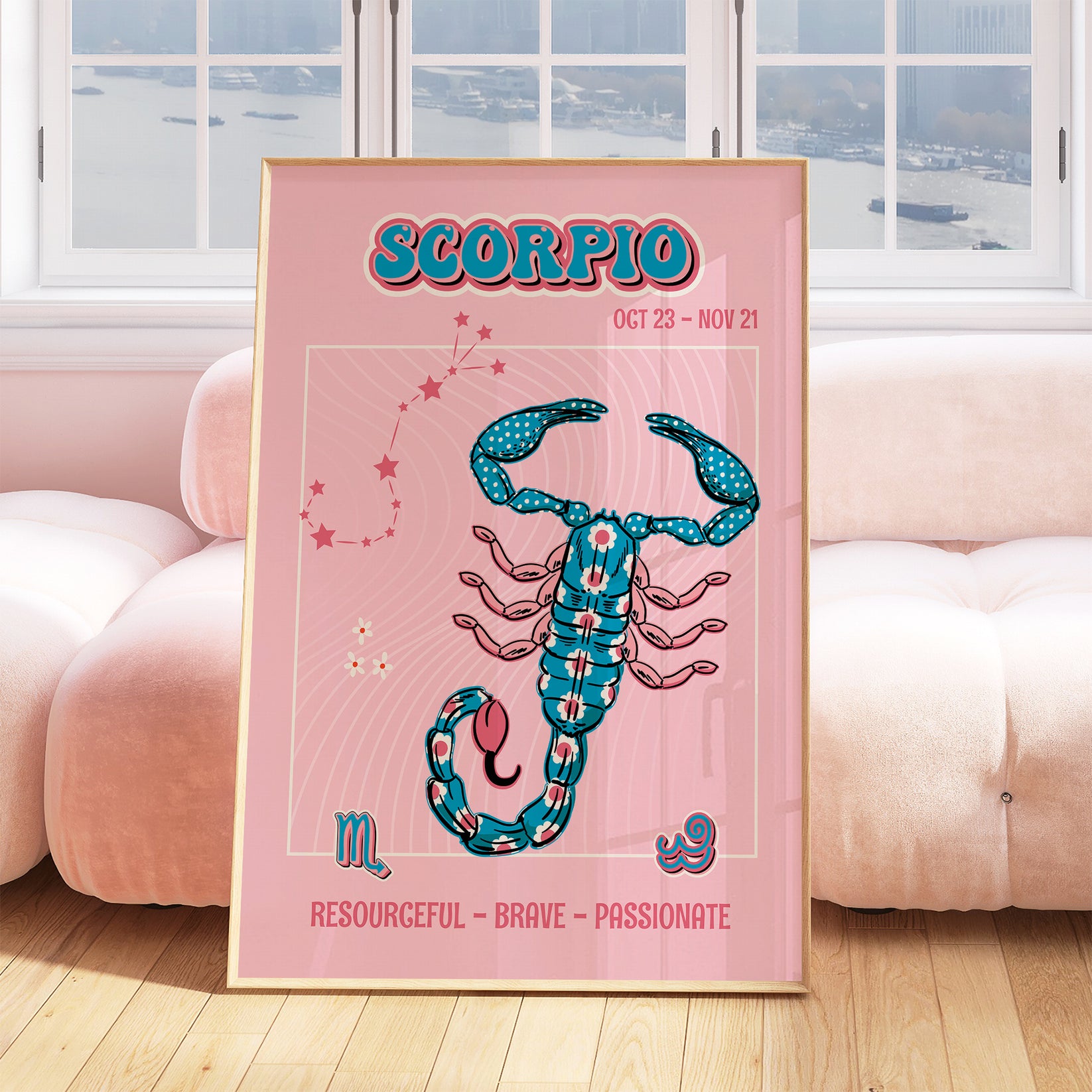 Scorpio Zodiac Print – Kolakiss